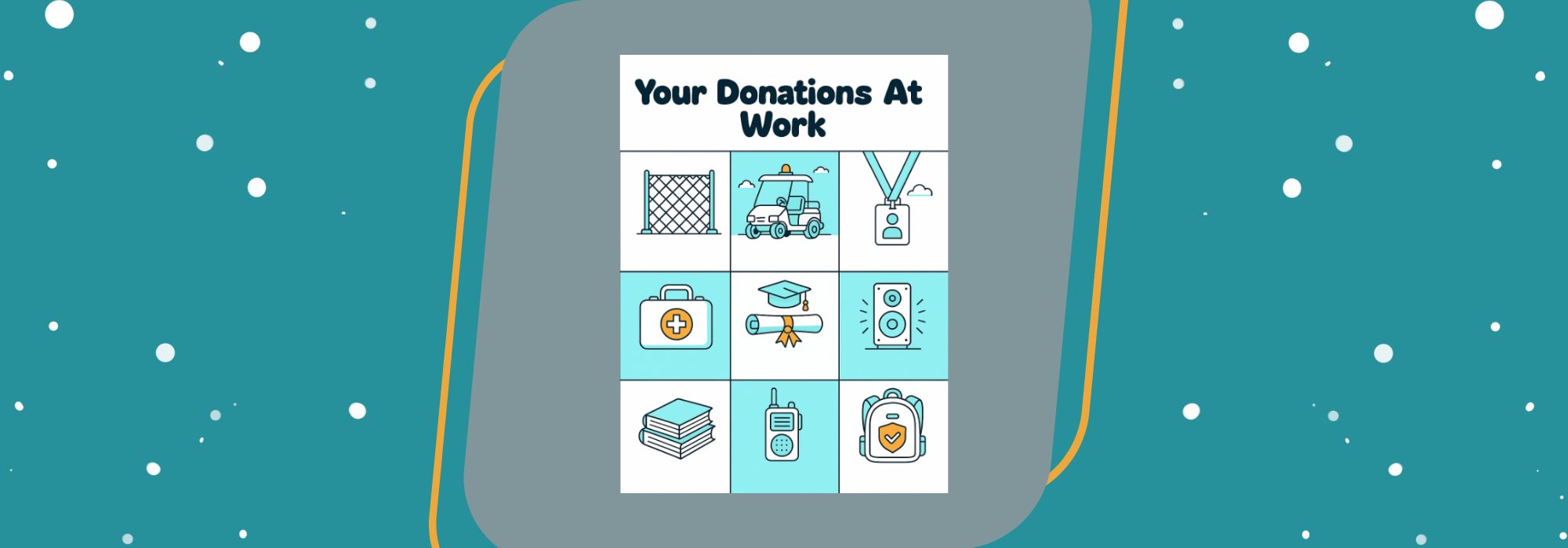 Your Donations at Work - Make Our Schools Safe